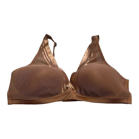 Ambrielle | Intimates & Sleepwear | Ambrielle Bra Womens 2xl Brown ...